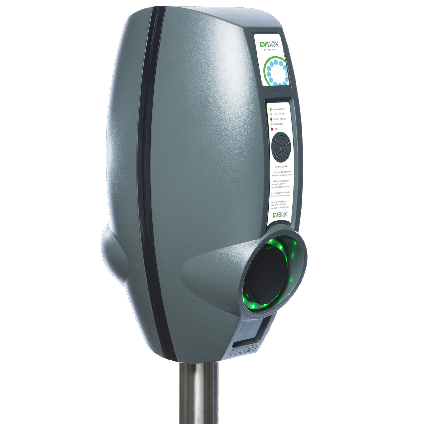 EVBOX BUSINESSLINE DOUBLE 22KW HUB - Seasolar Fotovoltaico